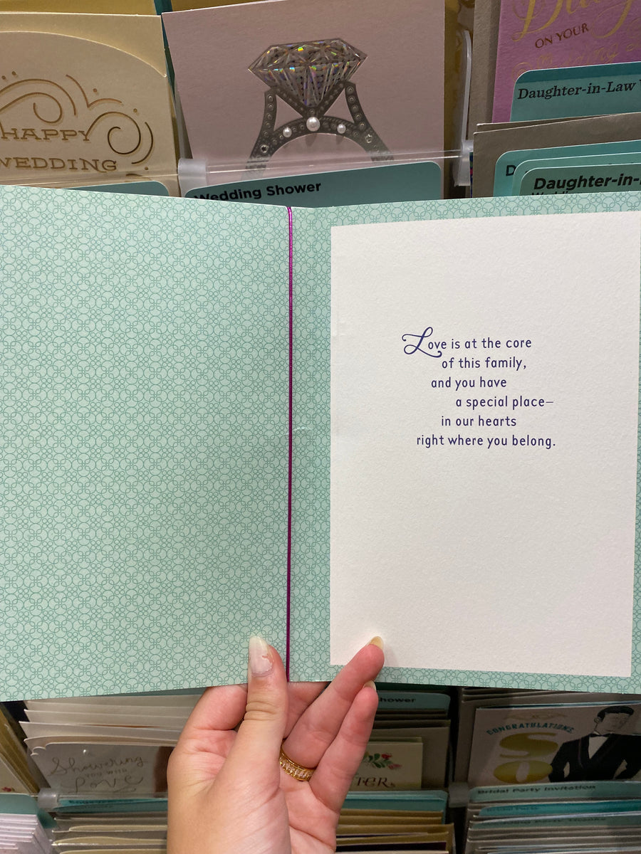 Hallmark Daughter-in-law Wedding Card – Navita's Hallmark