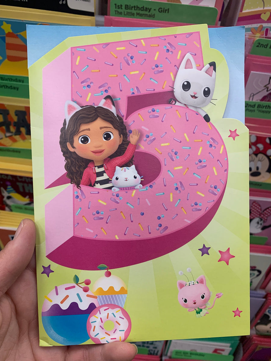 5th Birthday Gabby's Dollhouse Hallmark Sound card – Navita's Hallmark