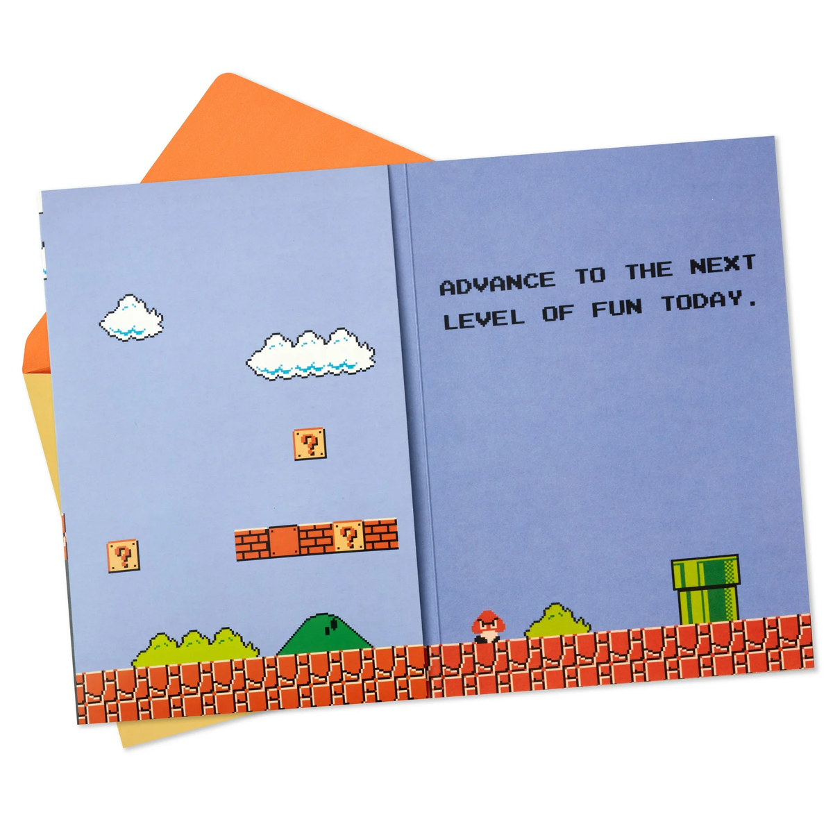Hallmark Nintendo Super Mario Birthday Greeting Card with Light and So ...
